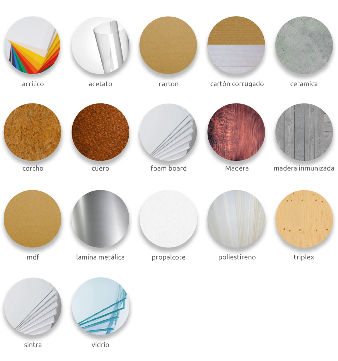 impresión materiales rígidos - teamgraphic®